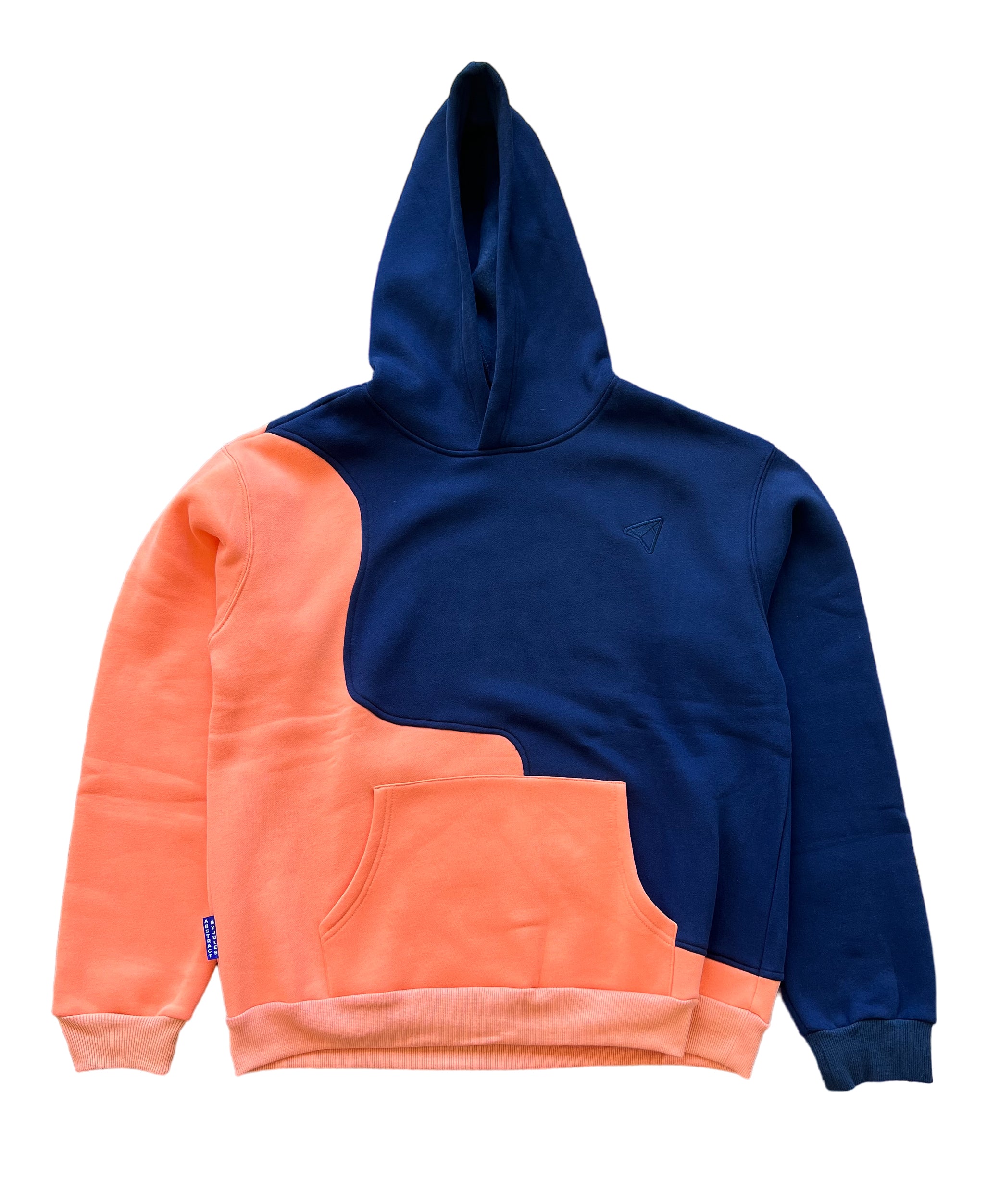 Wave Hoodie - Navy – ABSTRACTBYJULES