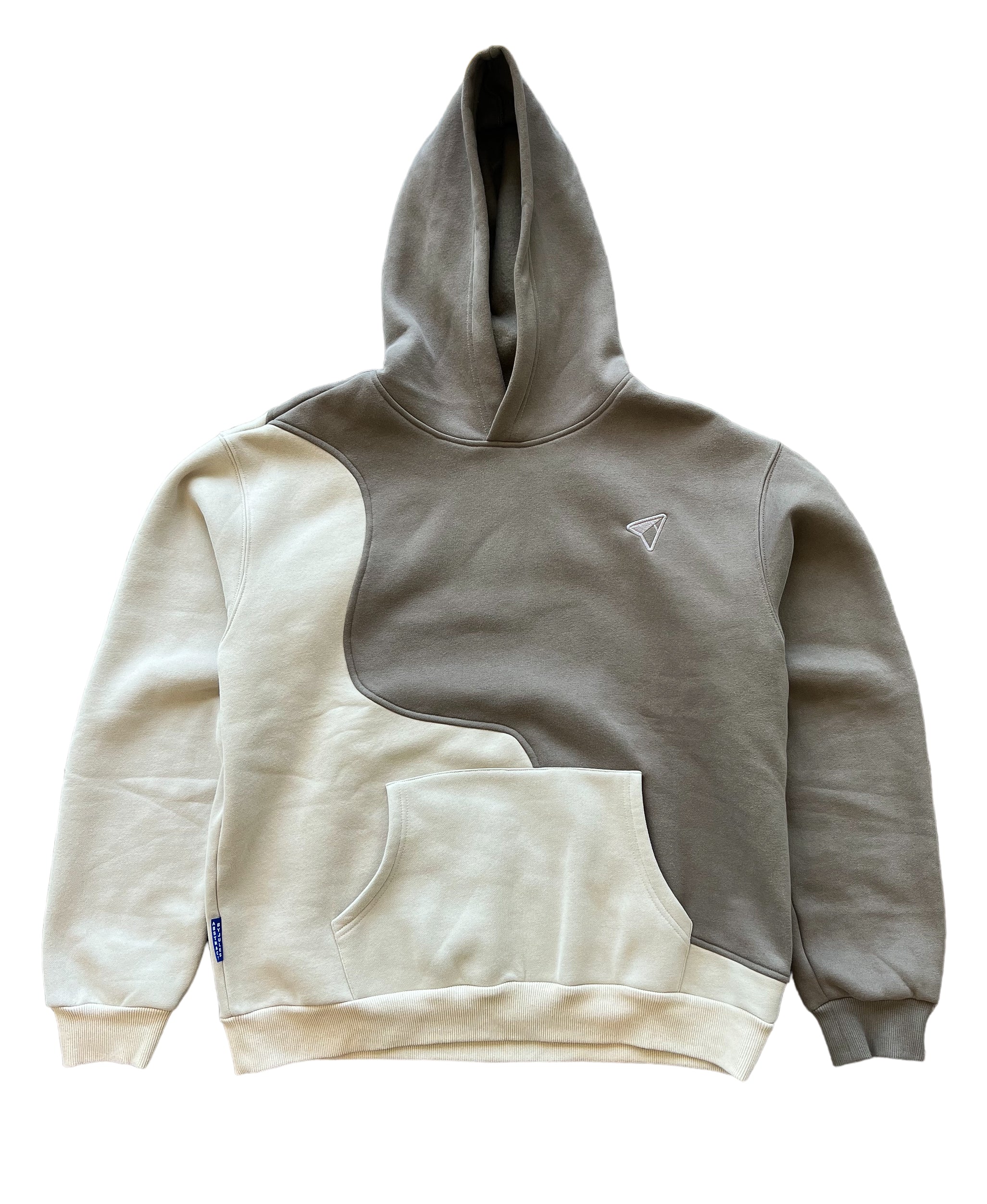 Wave Hoodie - Beige – ABSTRACTBYJULES
